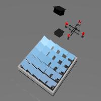 Alt: 057 degrees, Az: 147 degrees